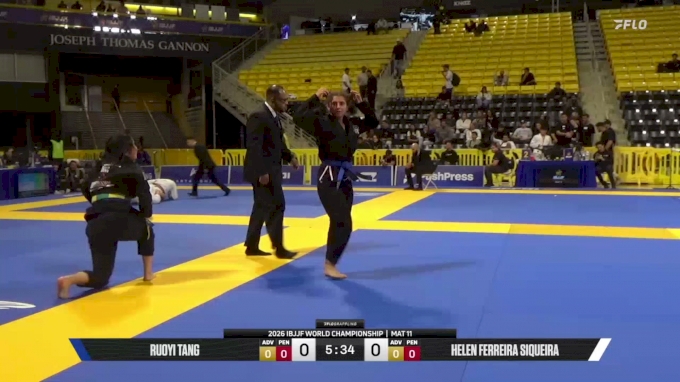 Helen Ferreira Siqueira vs Ruoyi Tang 2026 World Jiu-Jitsu IBJJF ...