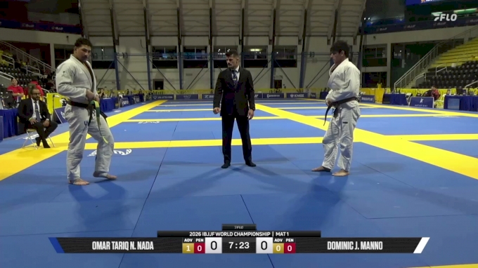 Dominic J Manno vs Omar Tariq N Nada 2026 World Jiu-Jitsu IBJJF ...