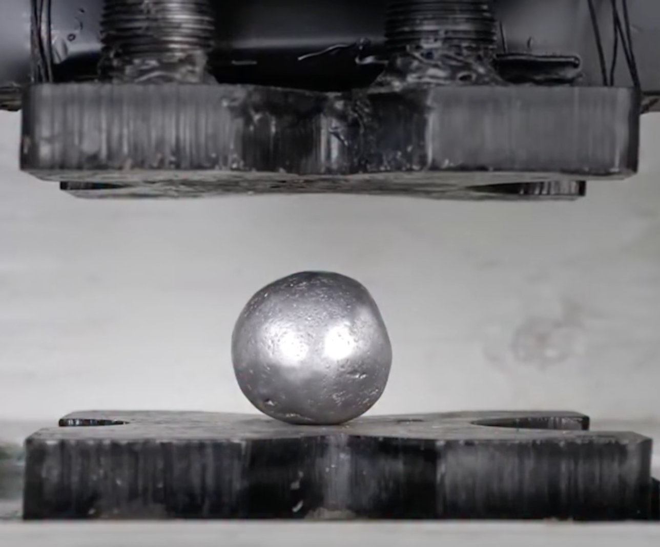 Hydraulic press experiment!
