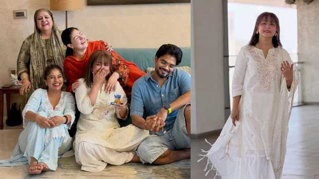 Hina Khan shares unseen Eid moments with Rocky Jaiswal