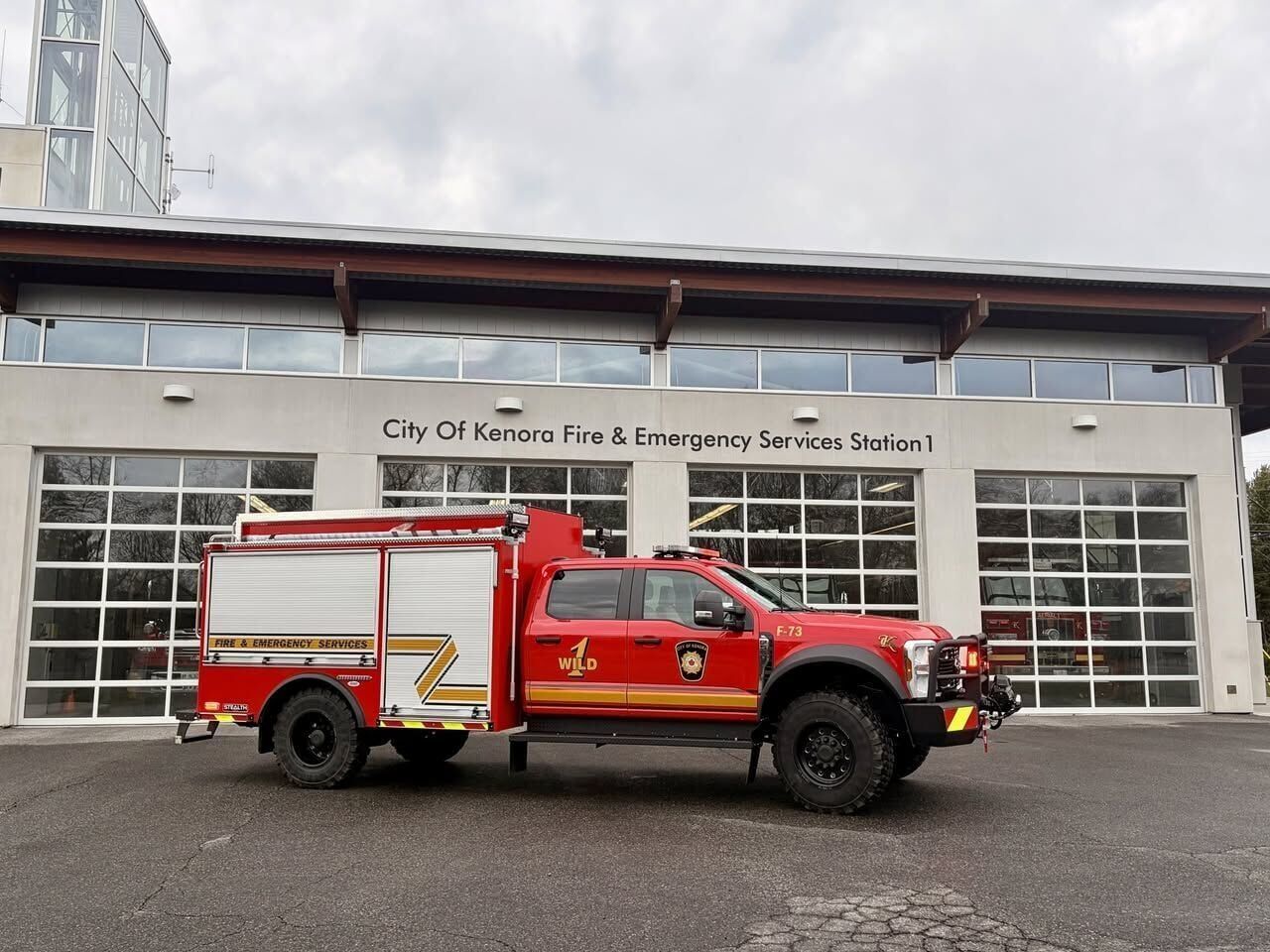 Meet WILD 1, Kenora's new custom forest fire fighting apparatus
