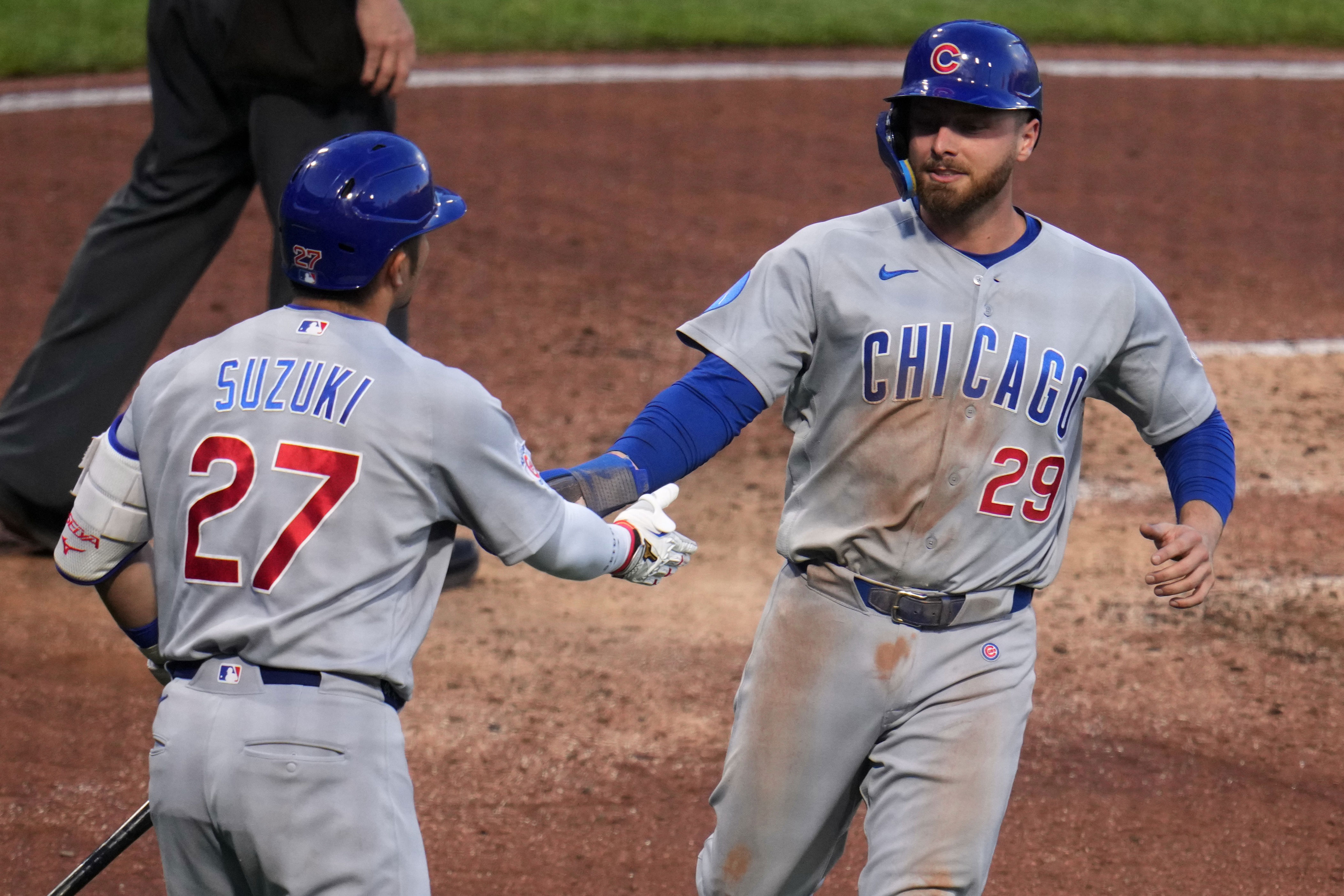 Happ homers again and Skenes loses his 3rd straight start as the Cubs ...