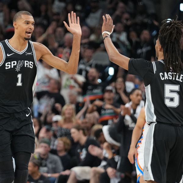 Spurs rout Thunder, force Game 7 in Western Conference finals
