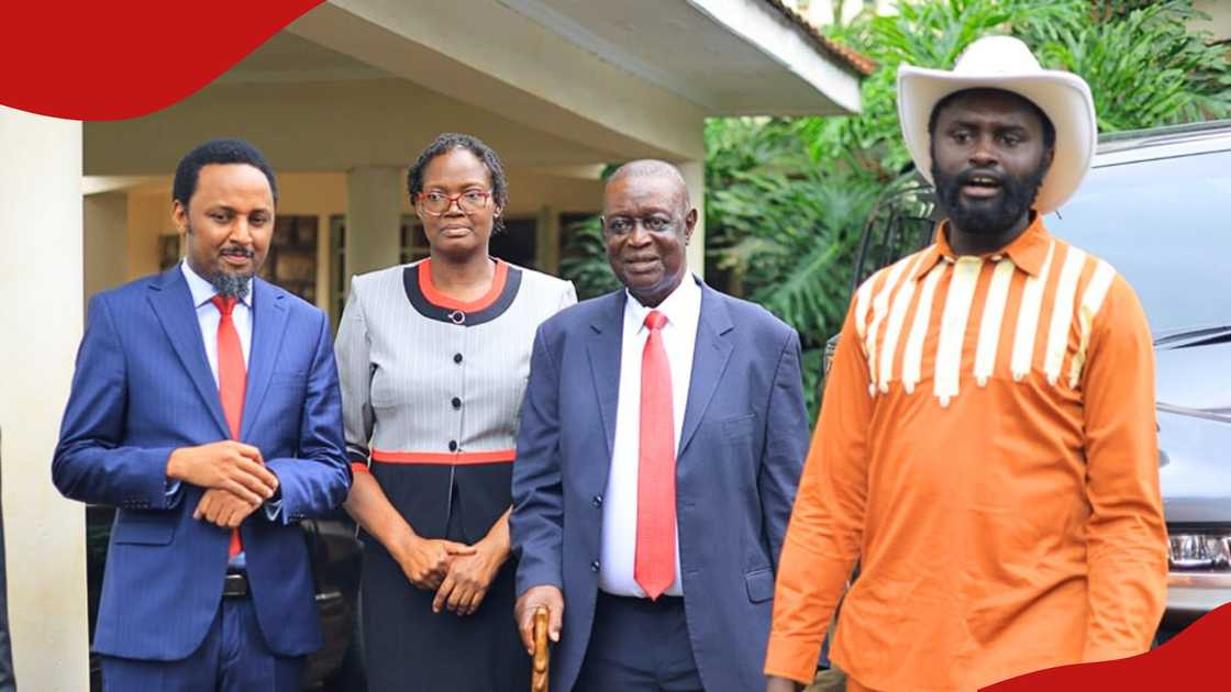 Oburu Oginga's heartfelt tribute to 2nd wife Judith at State House ...