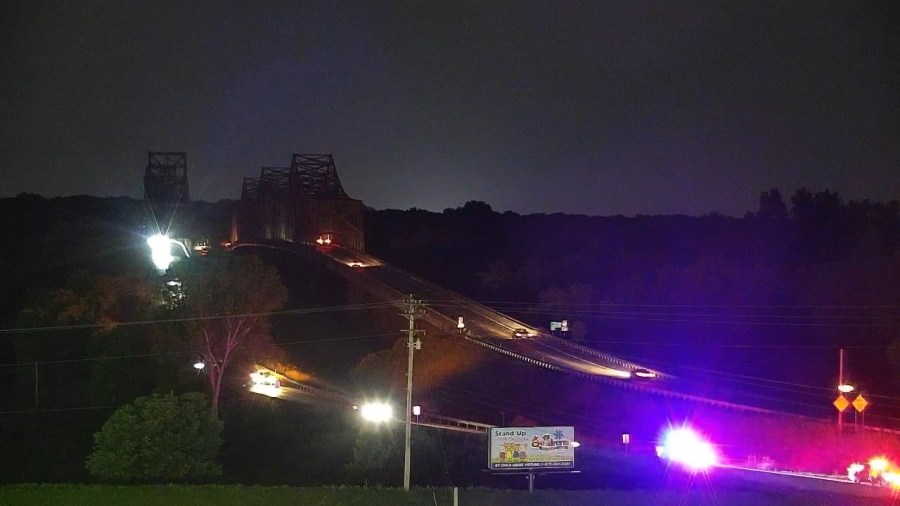 Flipped car reported near Twin Bridges in Henderson