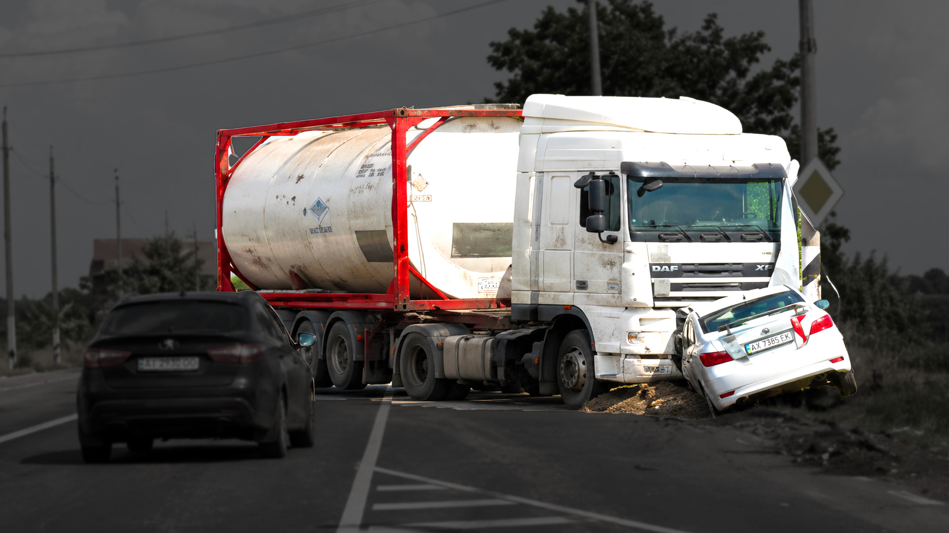 Crash caught on camera