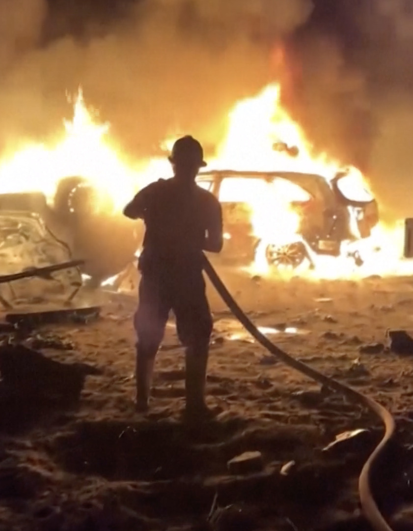 'We are dying slowly' Palestinians cry after Israel carried out strikes