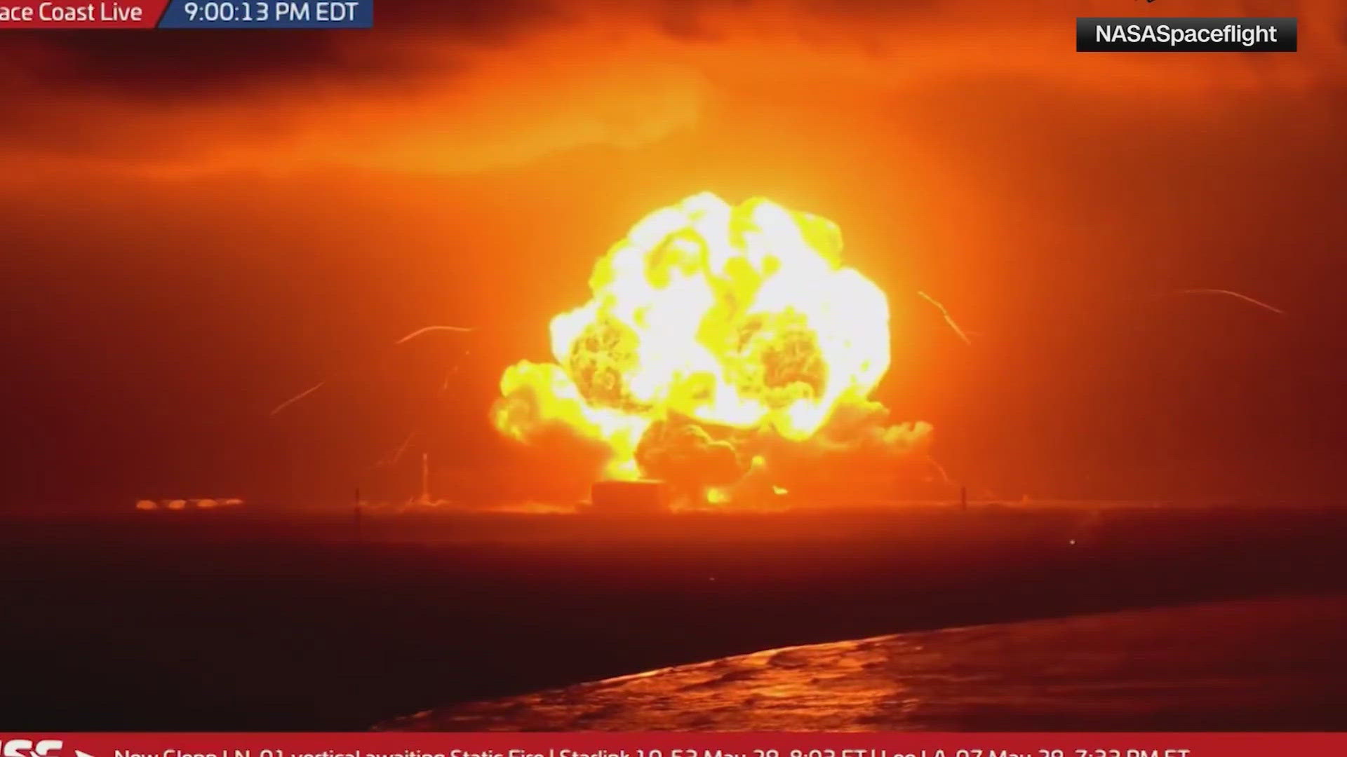 Blue Origin rocket explodes in massive fireball on Florida launch pad