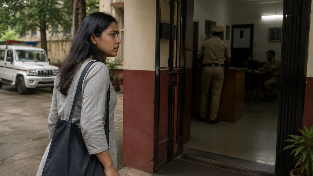 MP woman declared murdered walks into police station; asks release of ...