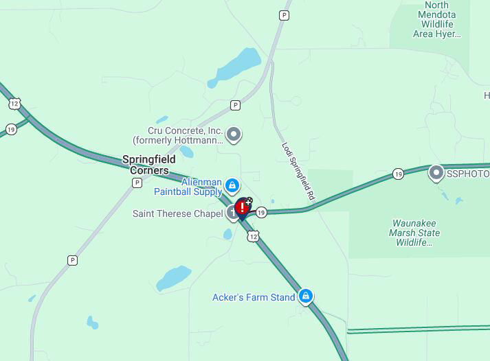 All lanes on US Highway 12 closed at Wisconsin 19 following crash on ...