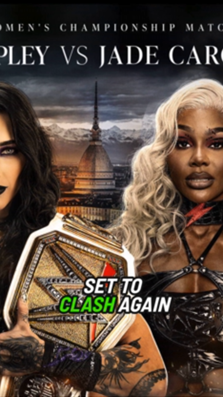 Excitement is building as Rhea Ripley and Jade Cargill prepare for an ...