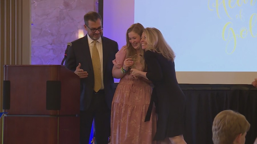Children’s Hospital honors Laila Anderson with Heart of Gold award