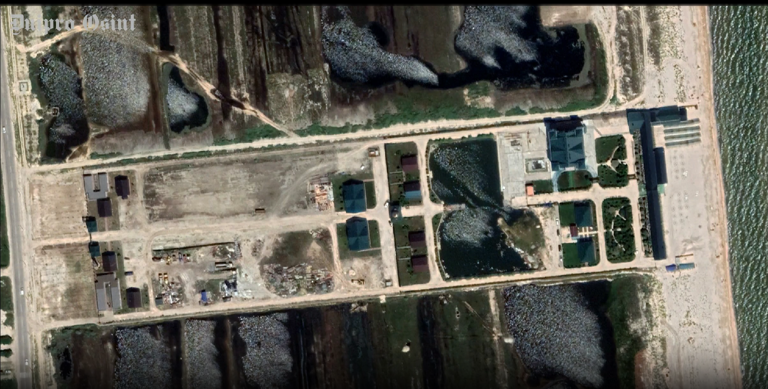 FSB Arabat Spit base destroyed, satellite imagery shows