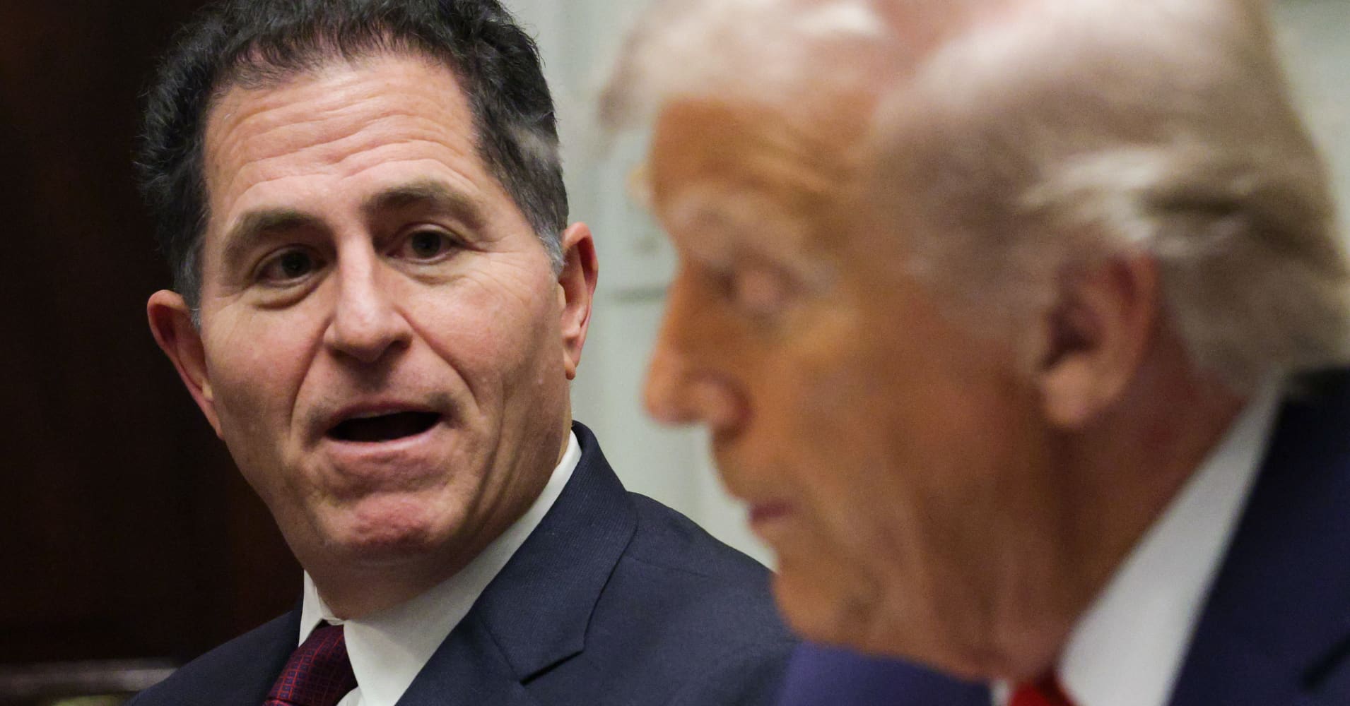 Michael Dell courted Trump early. His company has reaped rewards