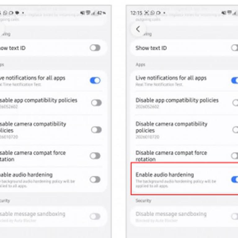 One UI 9 최신 베타, 안드로이드 17 오디오 기능 제어 옵션 추가