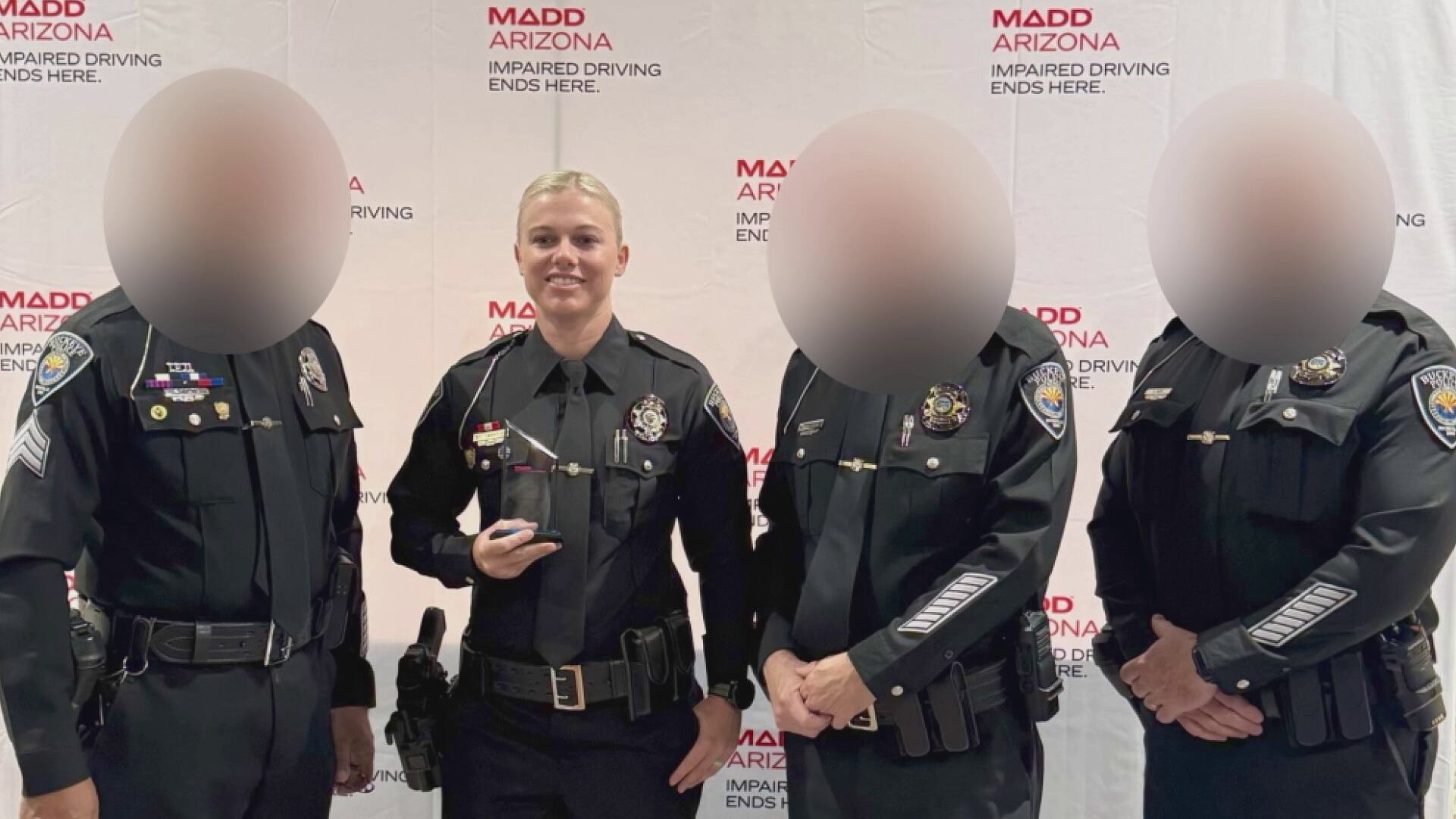 Buckeye police officer accused of punching two handcuffed suspects