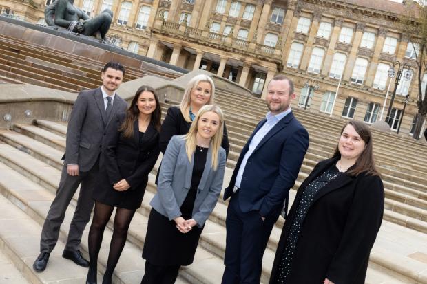 Five new solicitors join fast-growing Worcestershire law firm