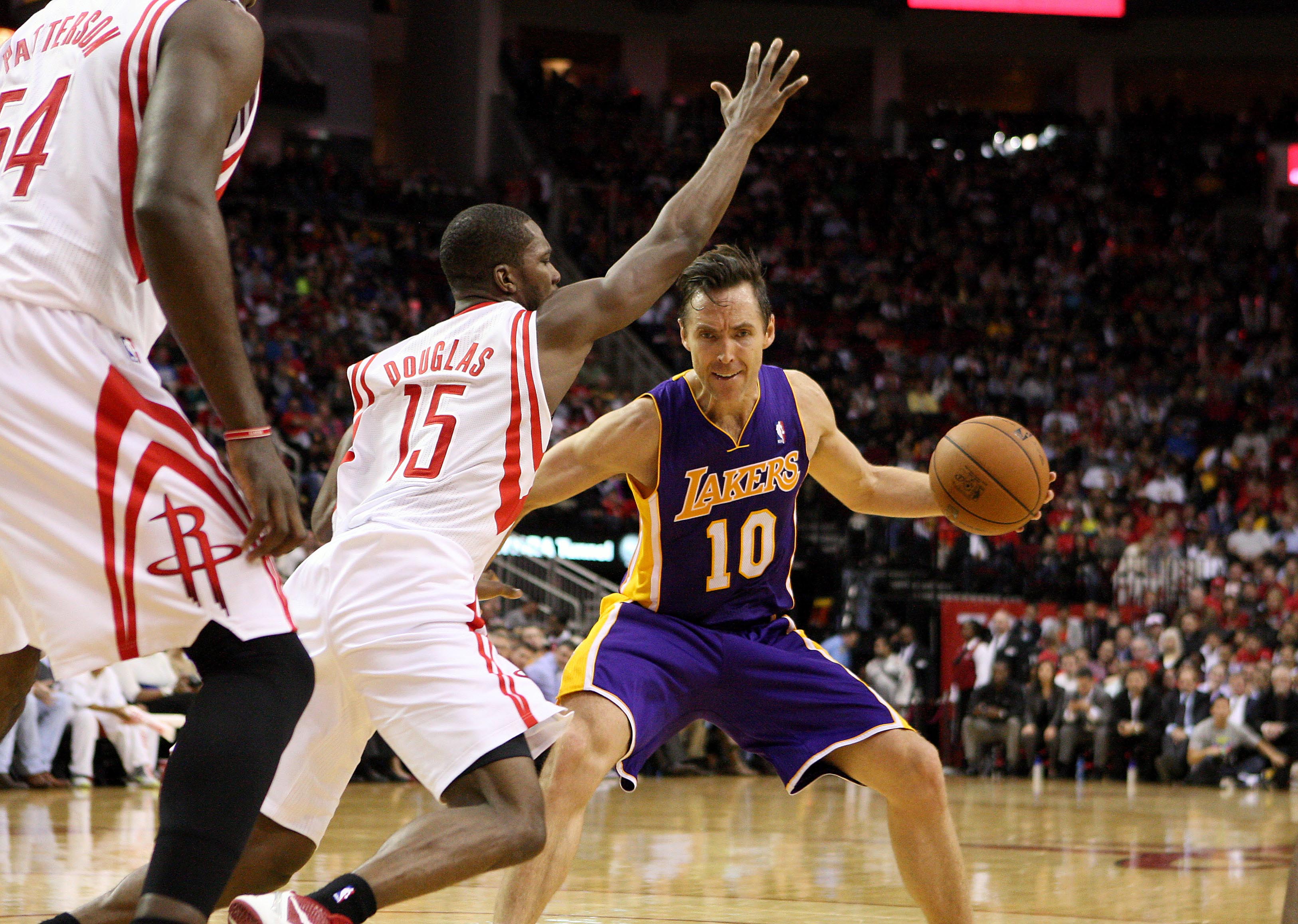 Houston Rockets jersey history No. 15 - Toney Douglas (2012-13)