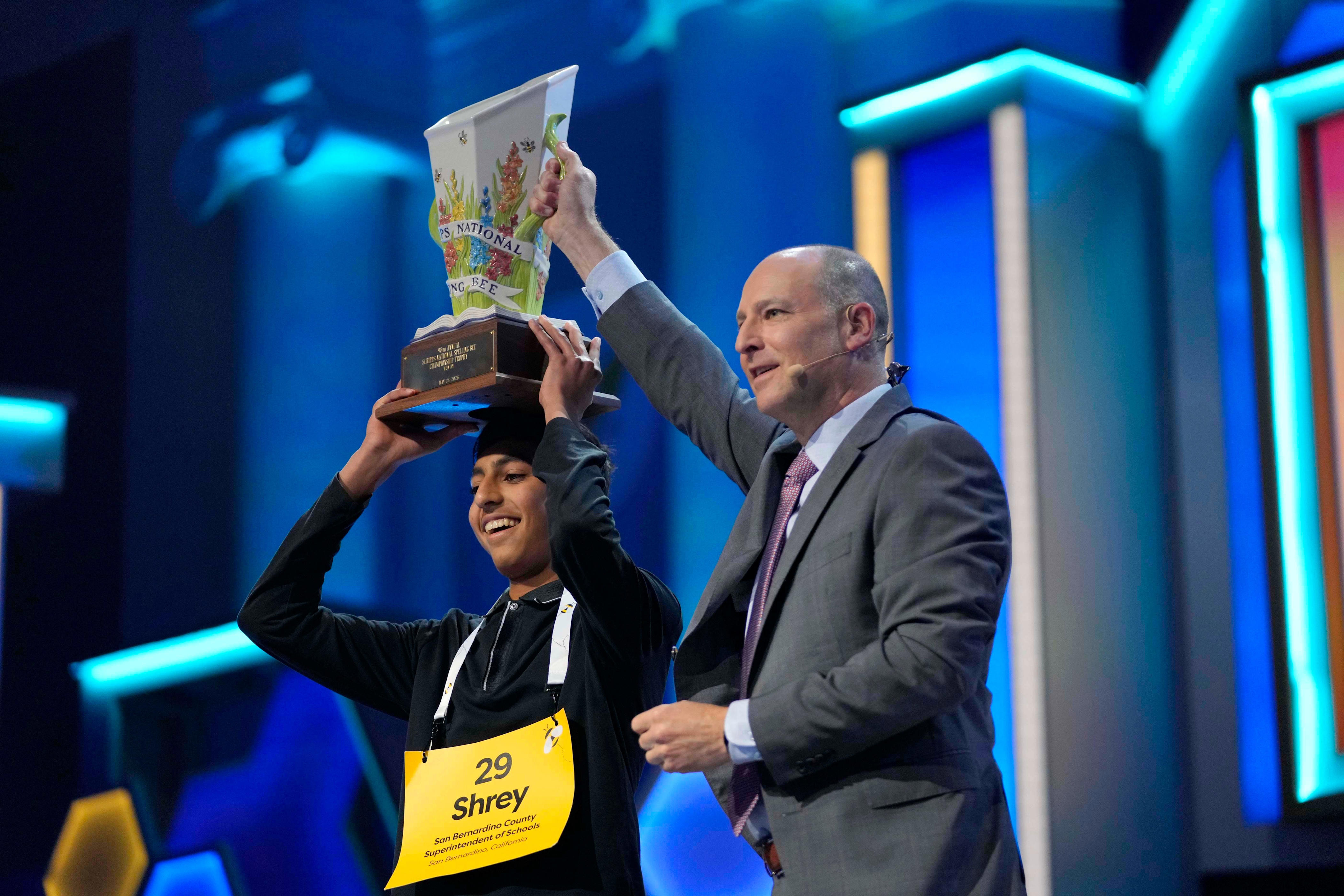 Bro what? This word earned Shrey Parikh the Spelling Bee crown
