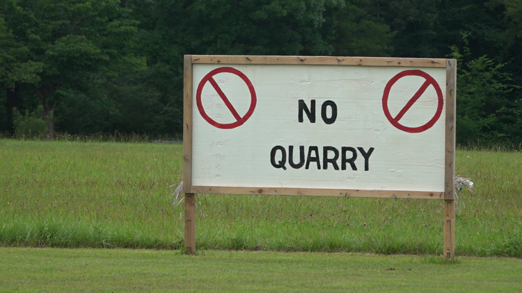 Marshall County residents push back on proposed limestone quarry