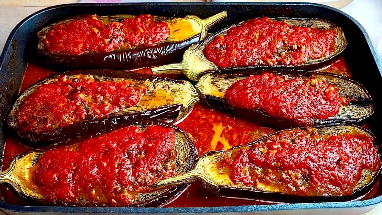Healthy roasted eggplant recipe (no frying needed!)