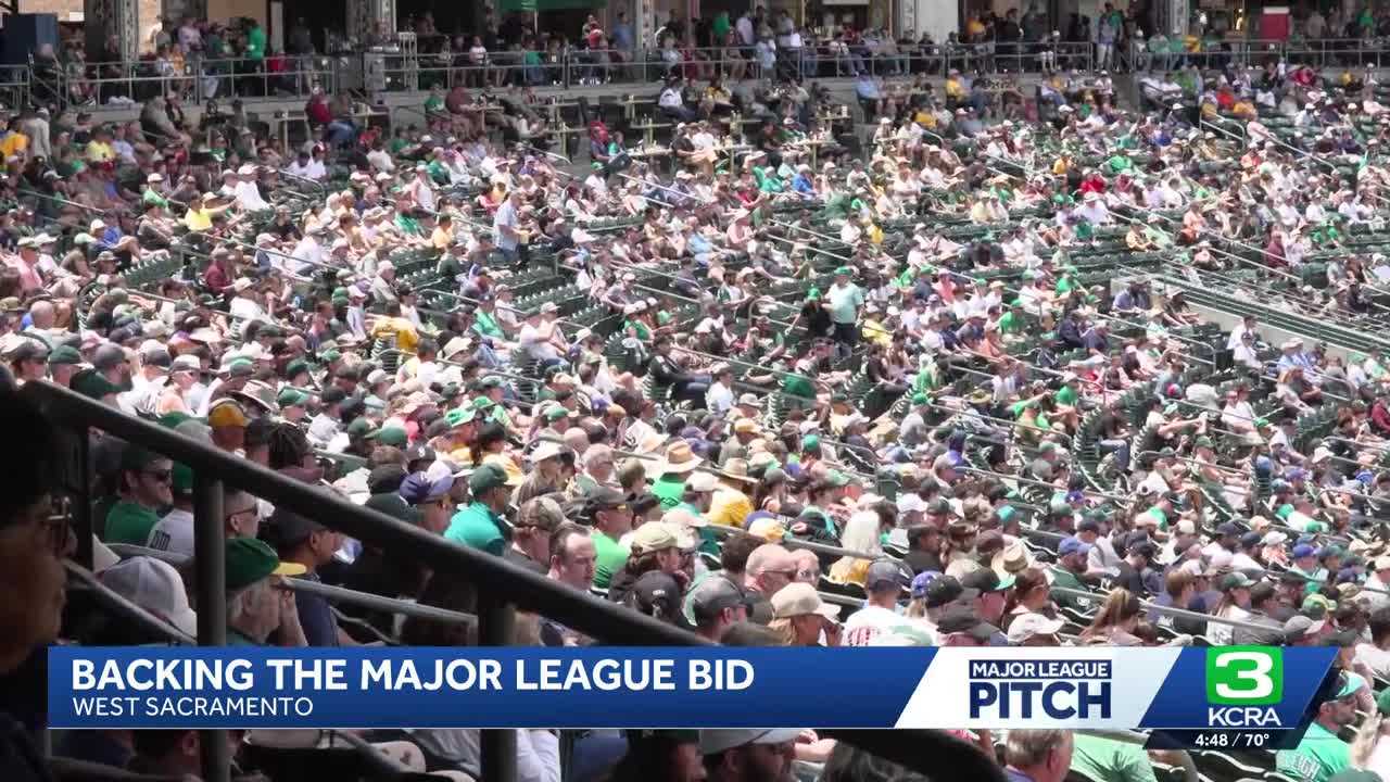 Sacramento takes a swing at MLB expansion. Fans say, 'We're ready'