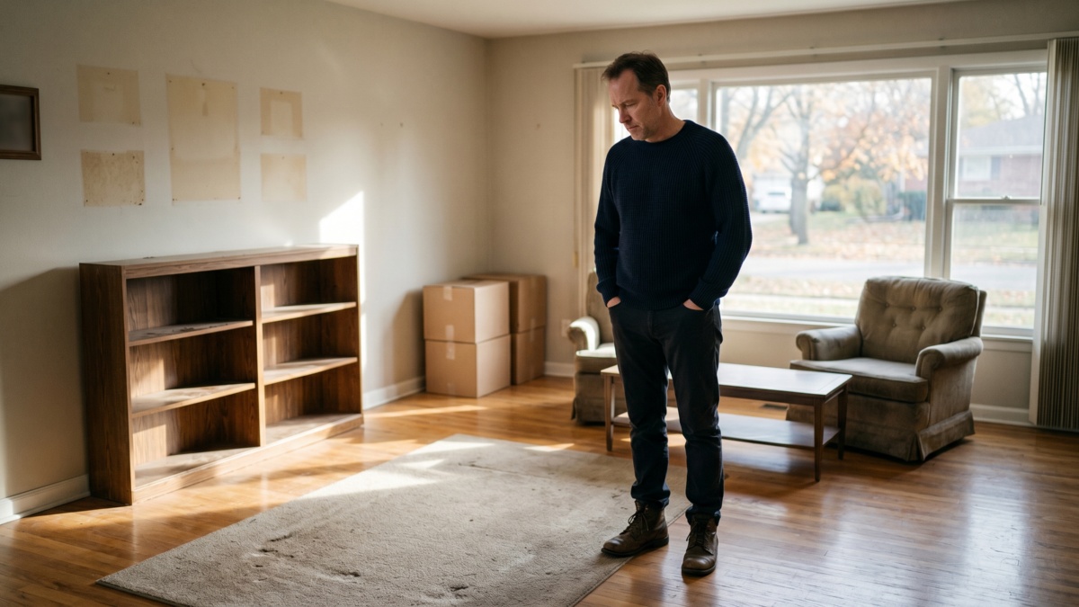 The men who came home to find the house half-empty describe what they ...