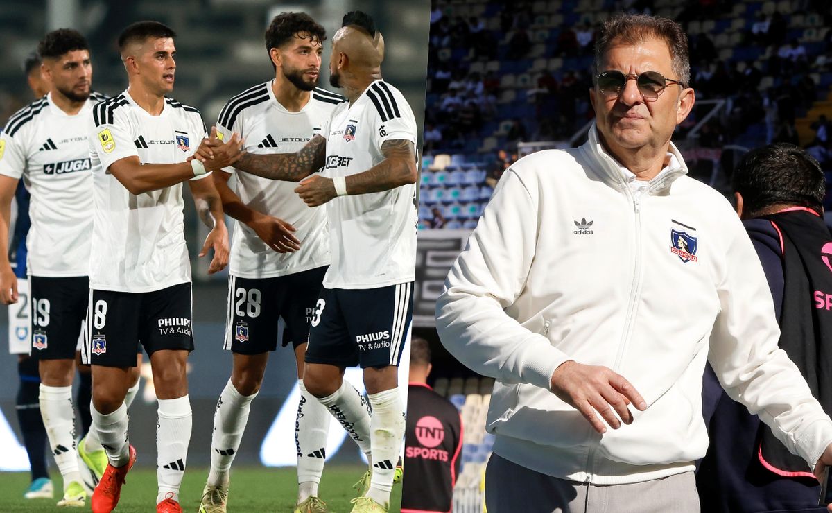 Mosa le pide máxima concentración al plantel de Colo Colo: "En 2024 ...