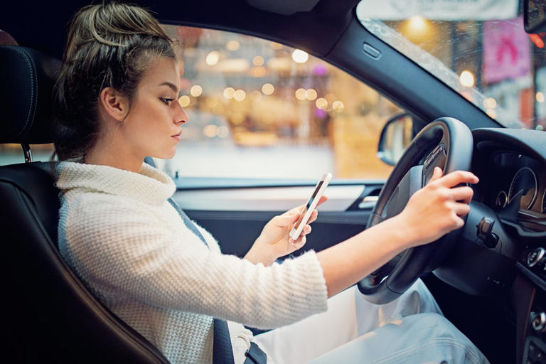 Number of motorists using phones while driving reaches eight-year high