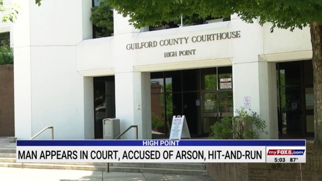 High Point man accused of hit-and-run, igniting home with people inside ...