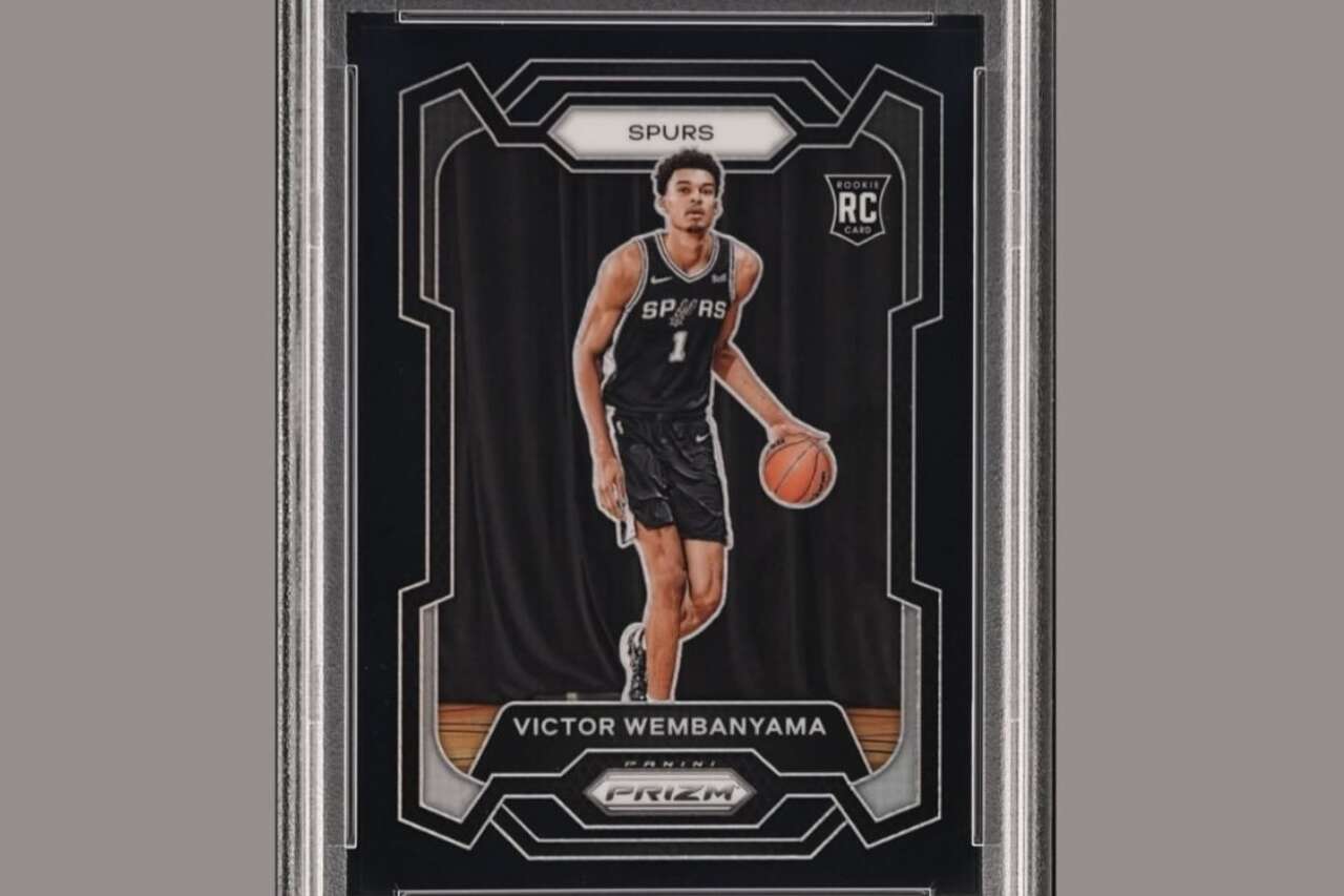 Rookie card of Spurs star Victor Wembanyama sells for record $5.11 million