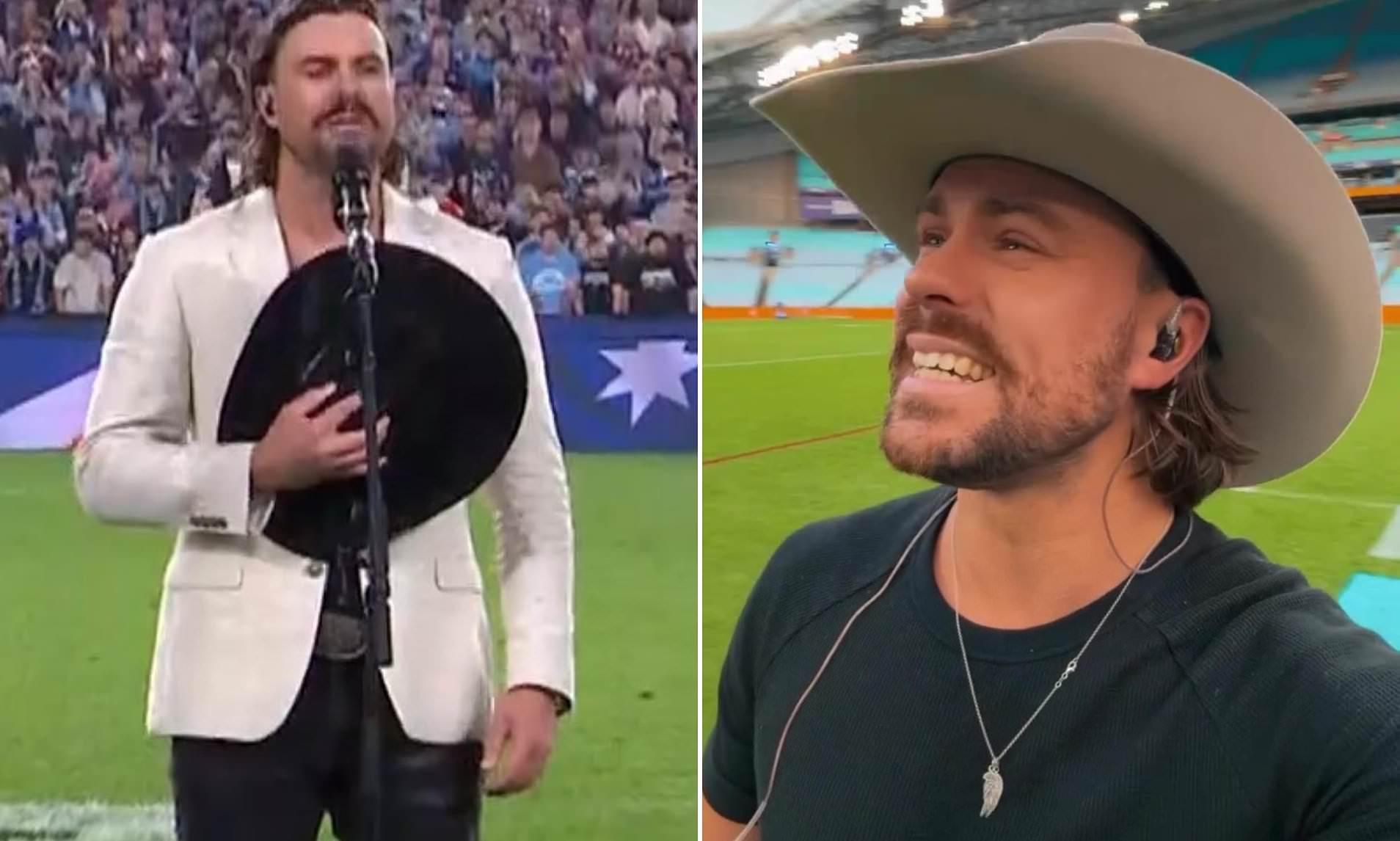 Country singer Robbie Mortimer responds to brutal criticism after State ...
