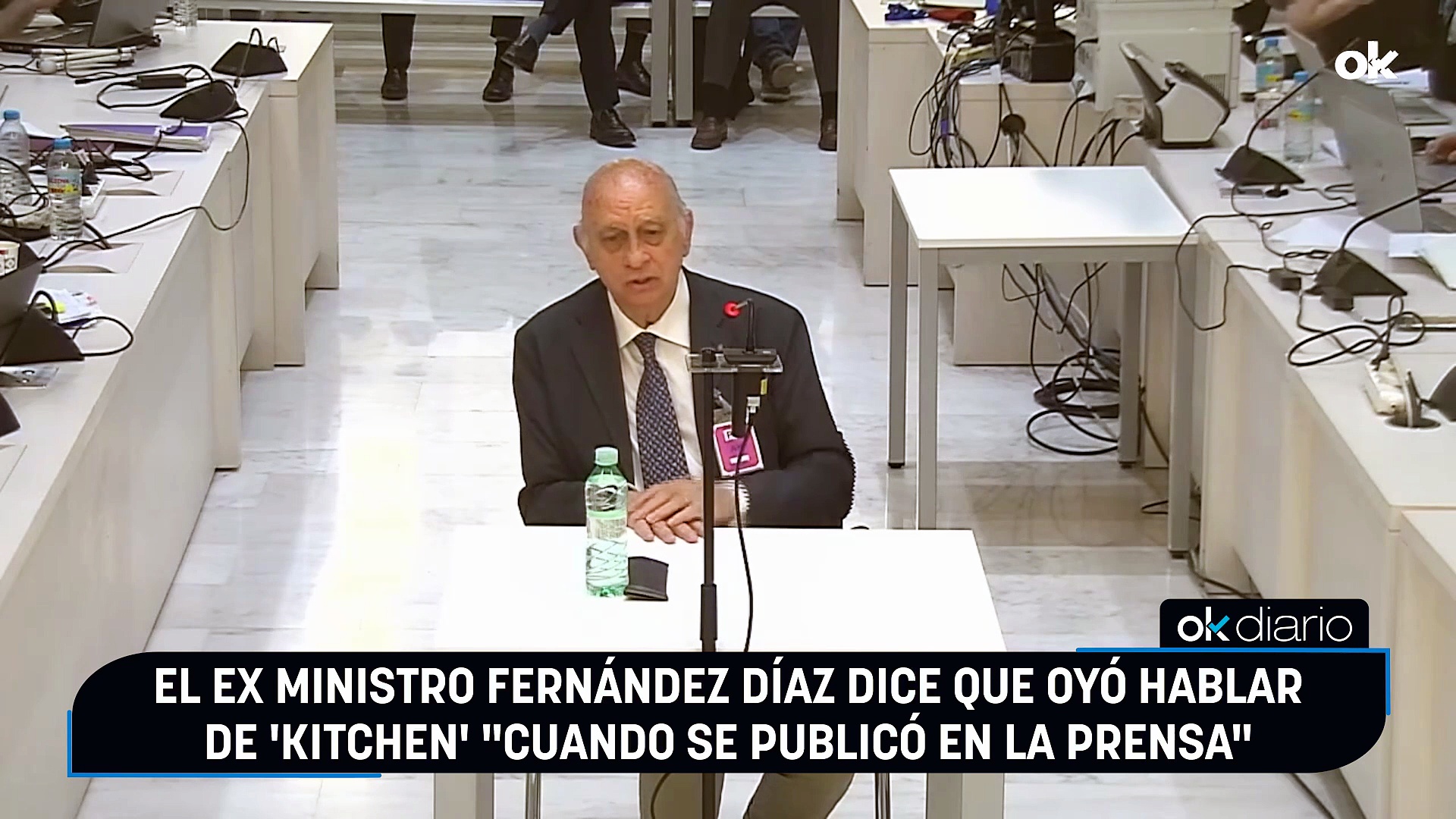 El ex ministro Fernández Díaz dice que oyó hablar de 'Kitchen' "cuando ...