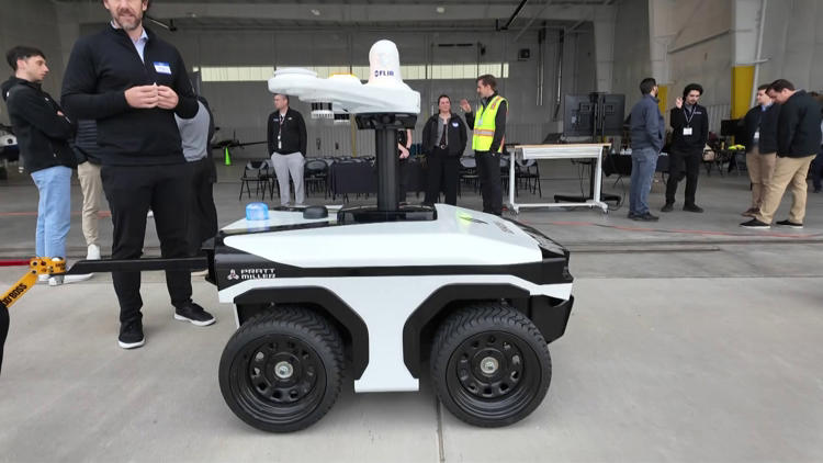 Autonomous robot tested at Ford Airport aims to tackle staffing ...