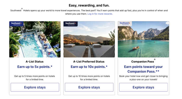 How to earn the Southwest Companion Pass without extra flying
