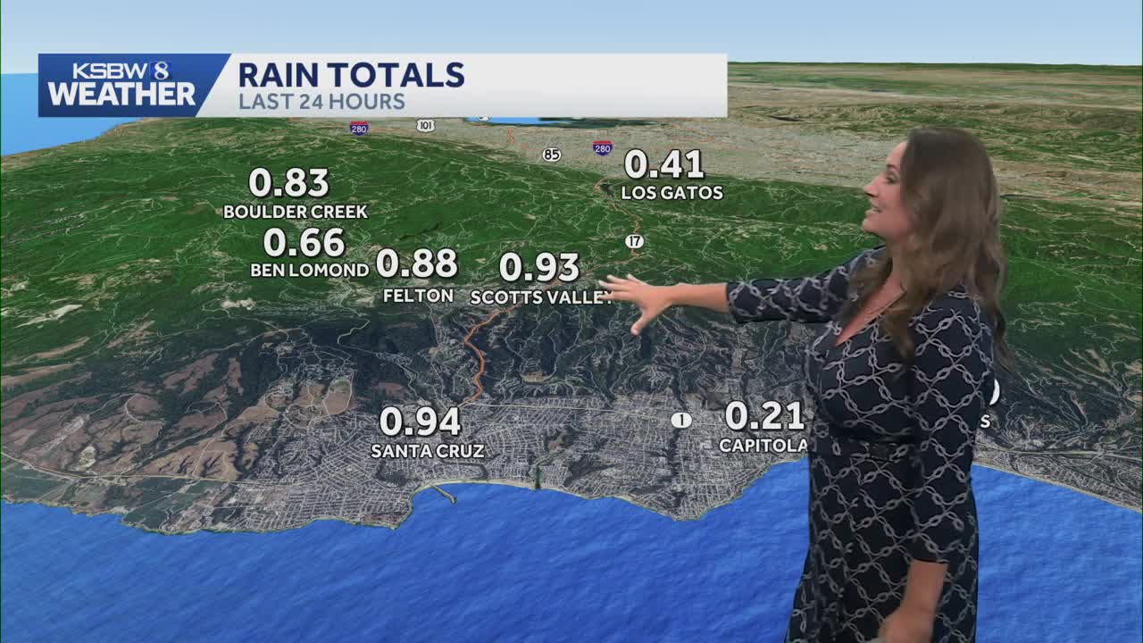 Impressive rain totals