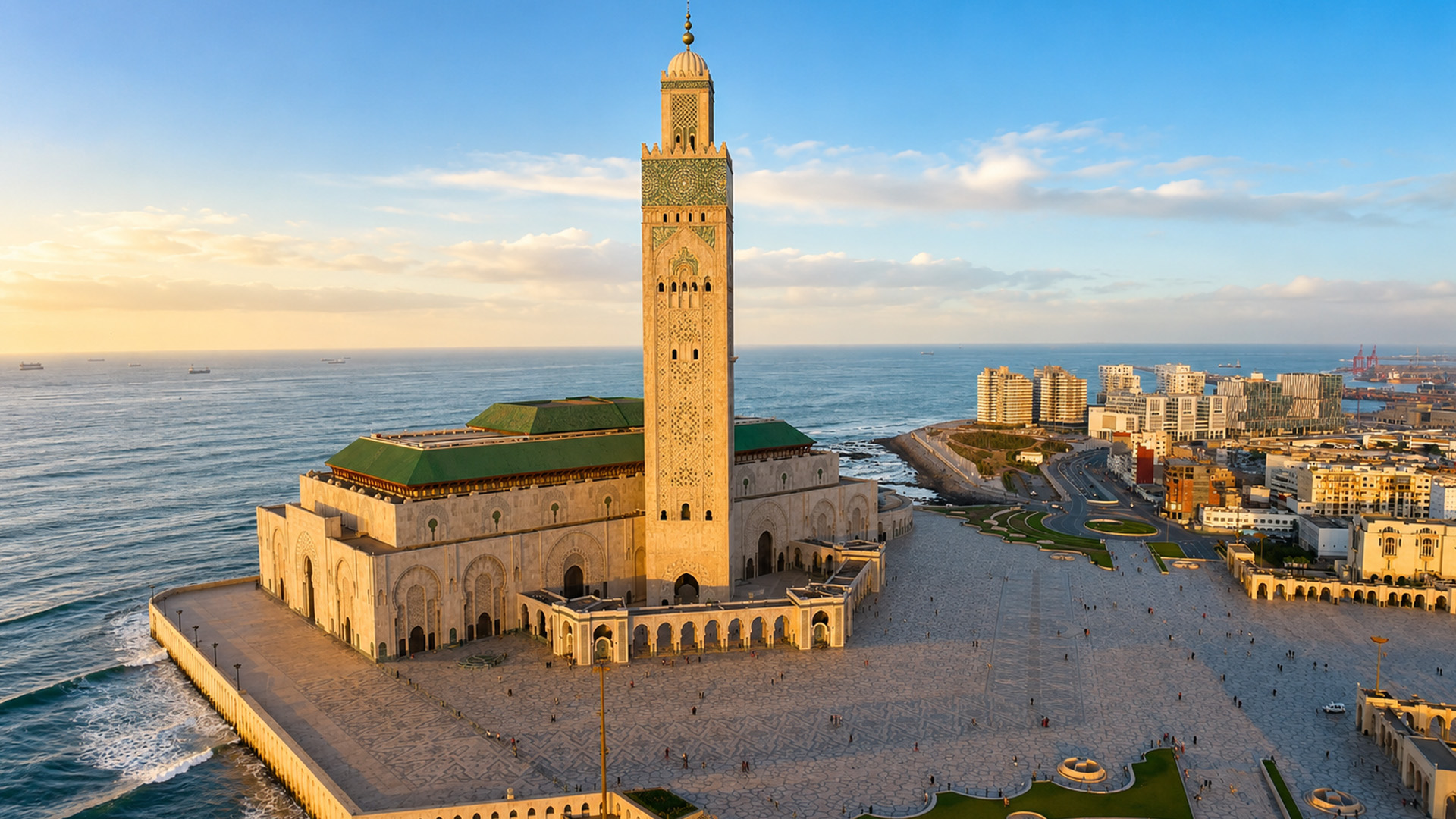 Why is this mosque so important to Morocco?