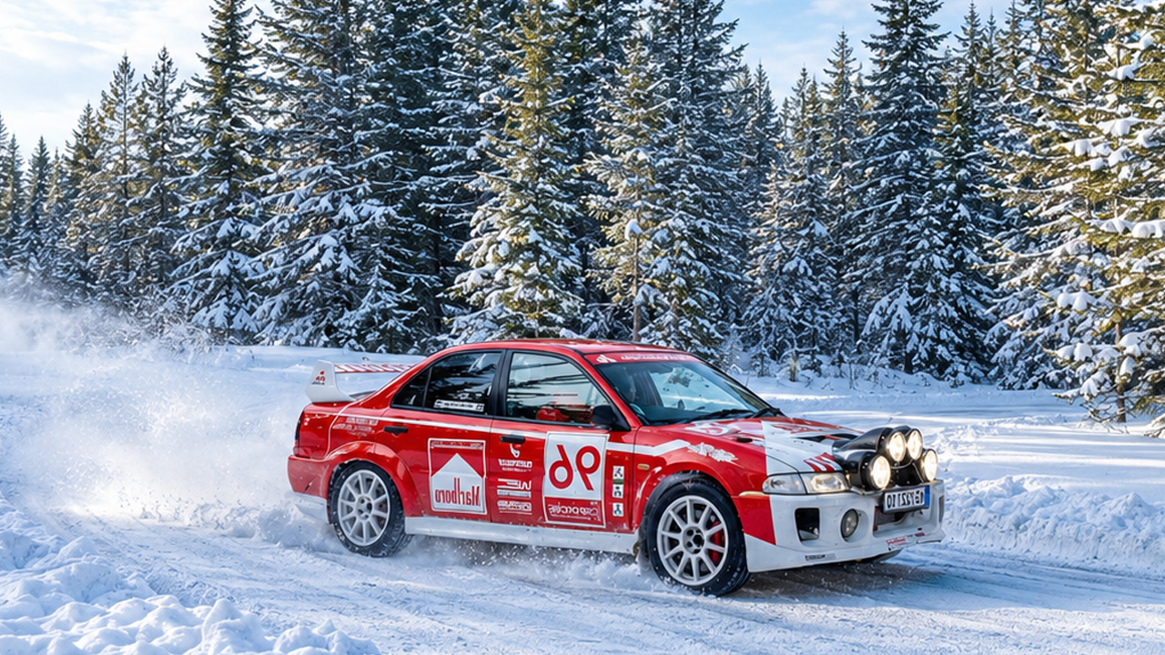 Can this Evo 5 handle snowy backroads?