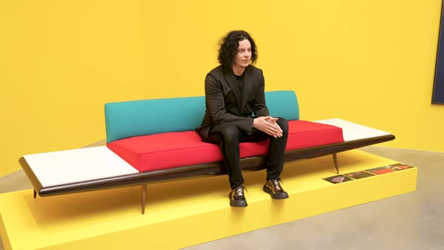 Rock musician Jack White makes London art exhibition debut