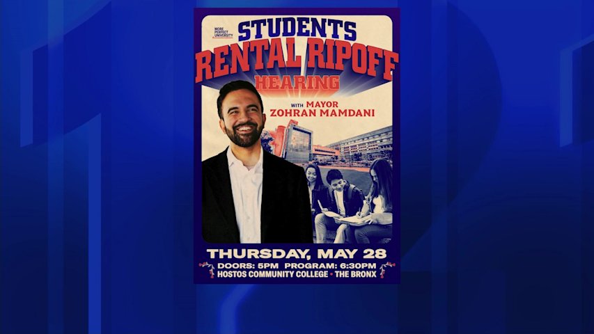 Students, young tenants to speak with Mayor Mamdani at housing hearing