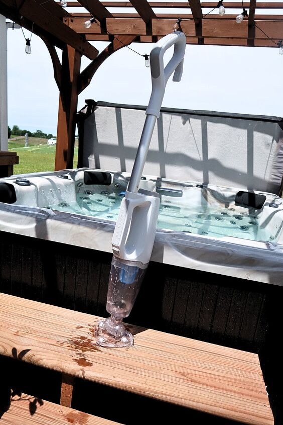 The most annoying thing about hot tubs isn’t leaves