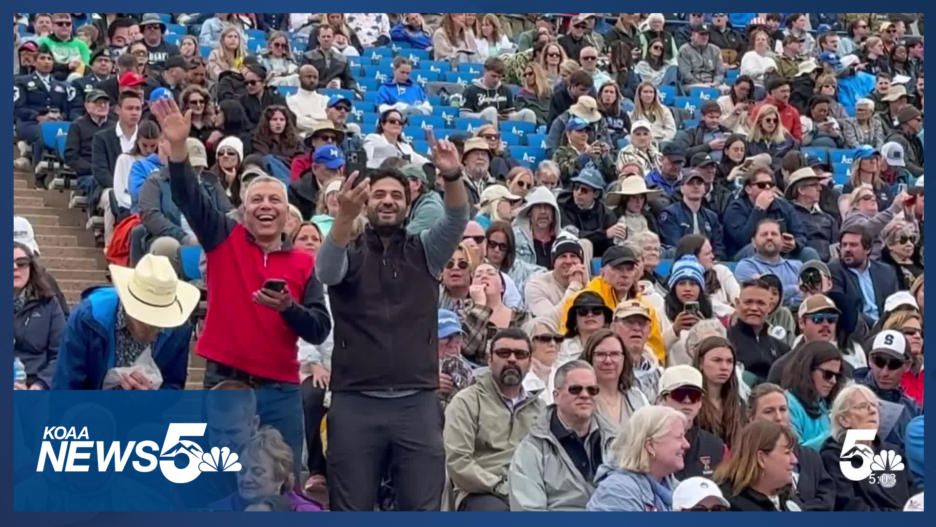Family and friends travel from across the world for Air Force Academy ...