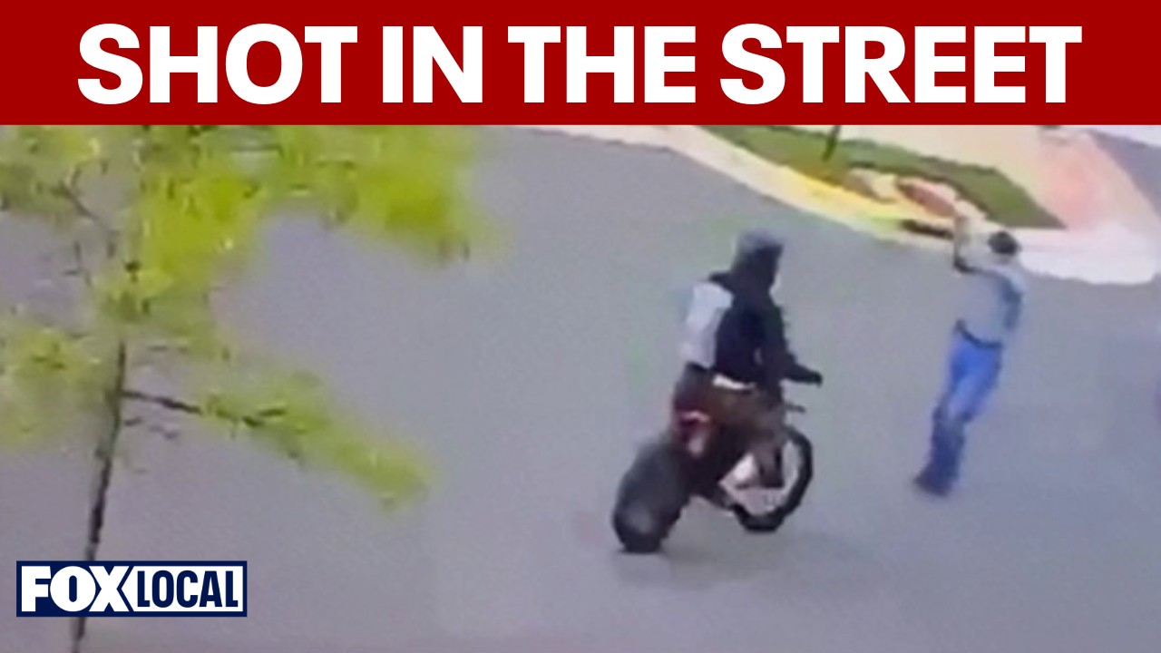 Apparent Virginia road rage shooting caught on camera