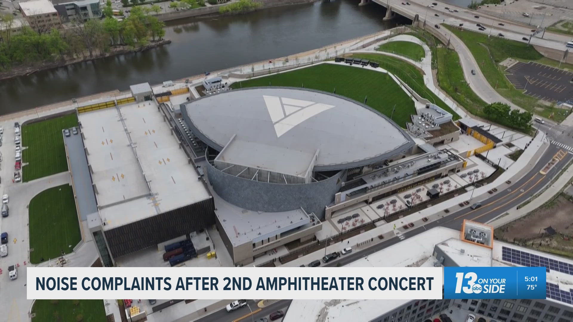 Noise complaints after the 2nd amphitheater concert