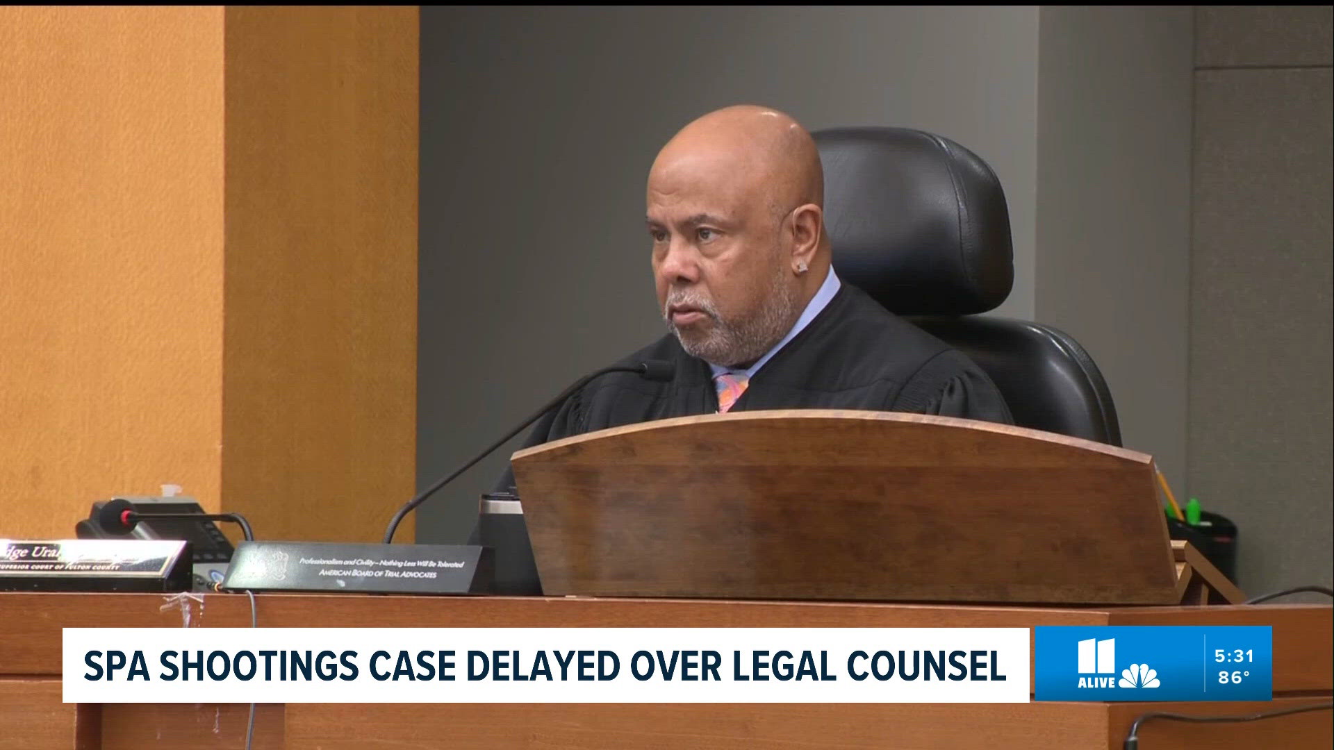 Man accused in metro Atlanta spa parlors shootings appears in court
