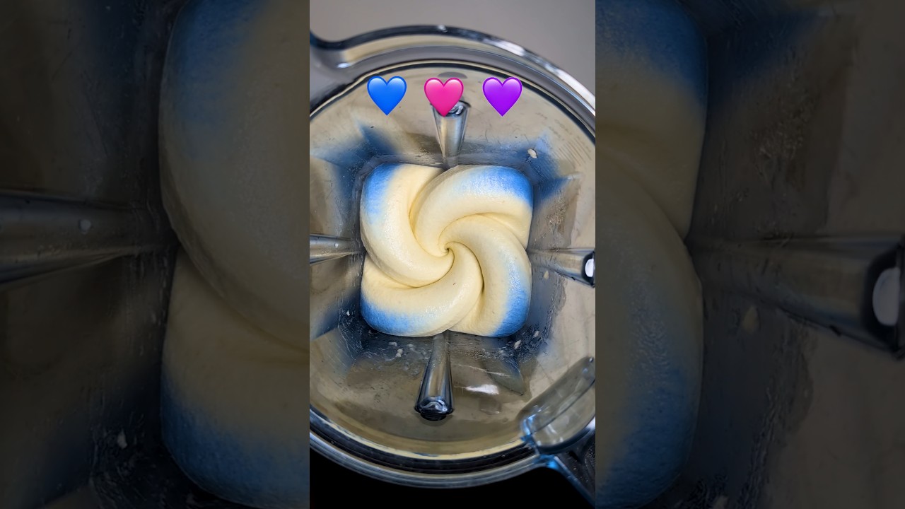 Making 3 smoothie colors 🌈
