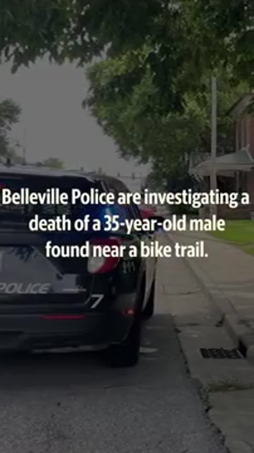 Belleville man found dead near bike trail