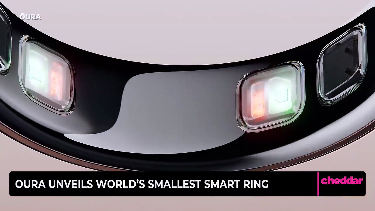 Oura unveils world’s smallest smart ring