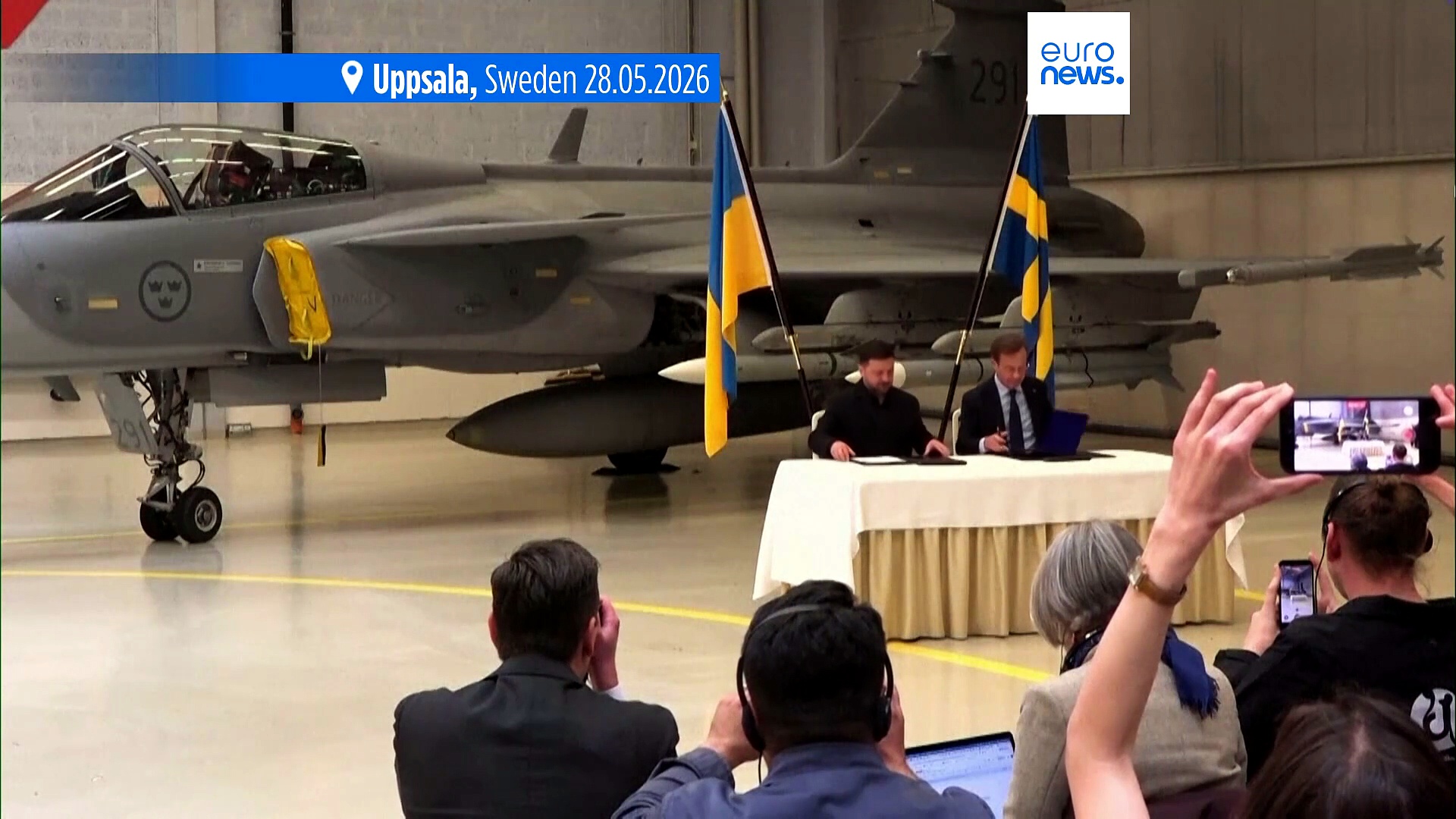 Ukraine to buy up to 20 latest model Gripen jet fighters, Sweden to ...