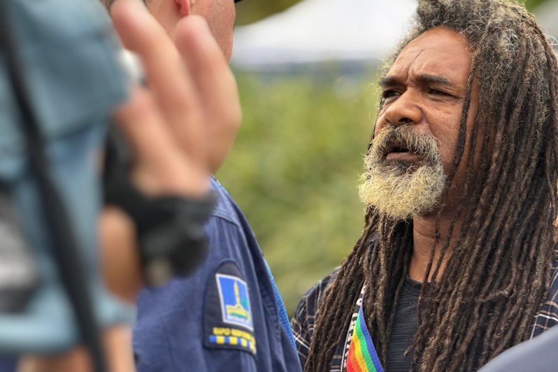 Protesters arrested during Victoria Park stand-off
